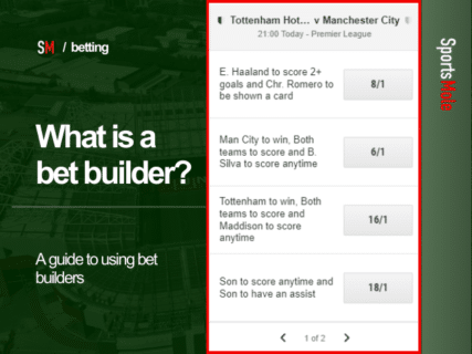 What is a bet builder in sports betting?: How to place and use bet builders correctly ...