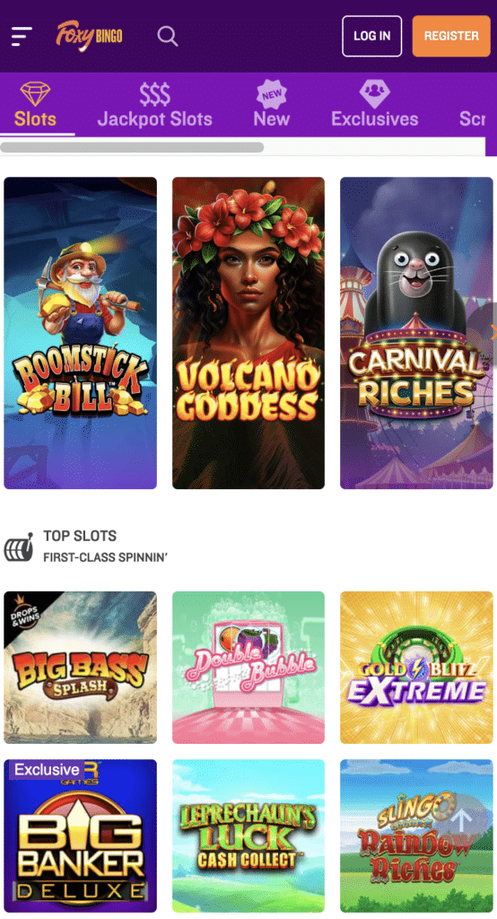 Foxy Bingo welcome offer: Get a £20 slots bonus & 30 free spins in 2025