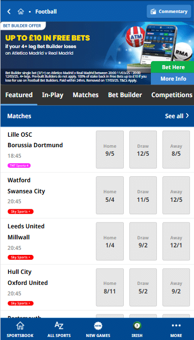 Betfred review 2025: £50 free bets odds, and user experience