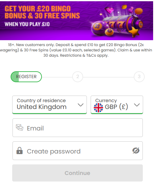 Foxy Bingo welcome offer: Get a £20 slots bonus & 30 free spins in 2025