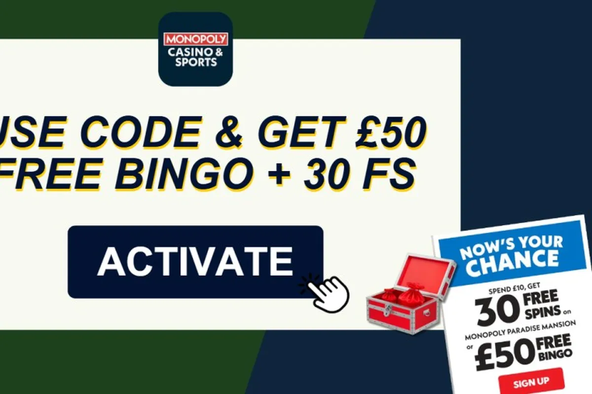 monopoly casino codes